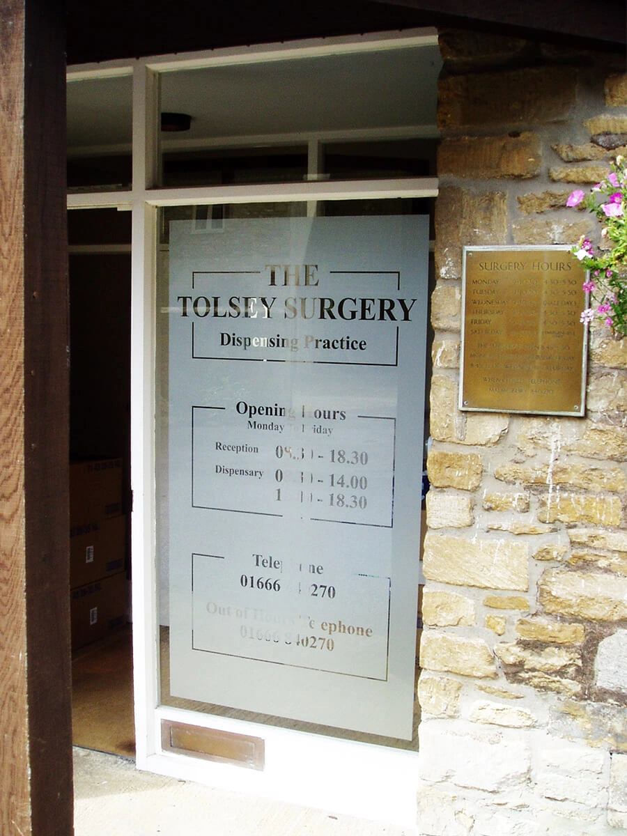 Window Graphics | T Signs | Salisbury | UK